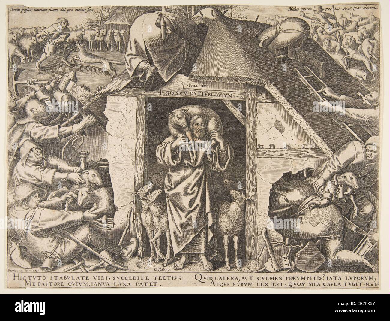 The Parable of the Good Shepherd, 1565 Stock Photo - Alamy