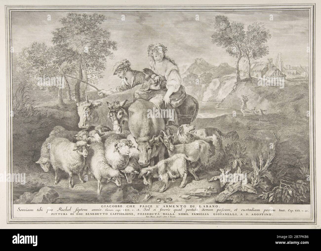 Jacob laban bible hi-res stock photography and images - Alamy