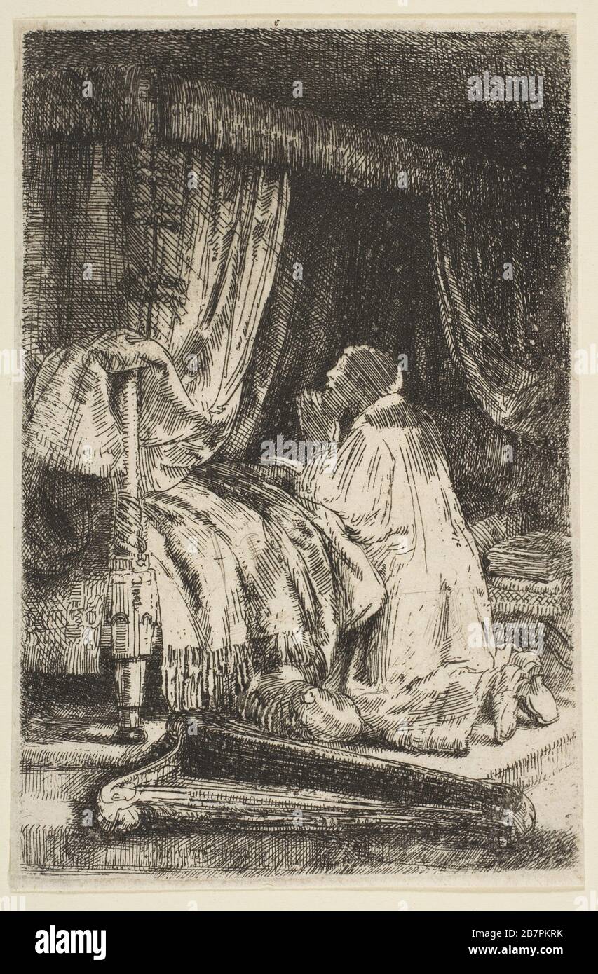 David in prayer hi-res stock photography and images - Alamy