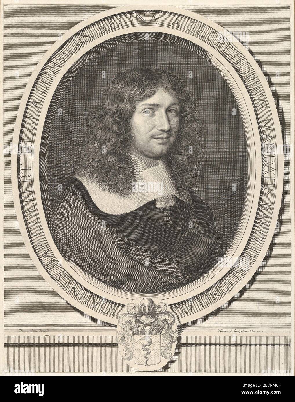 Jean-Baptiste Colbert, 1660 Stock Photo - Alamy