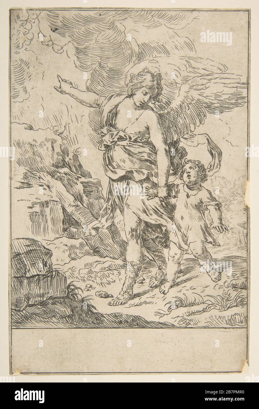 Guardian angel and boy hi-res stock photography and images - Alamy