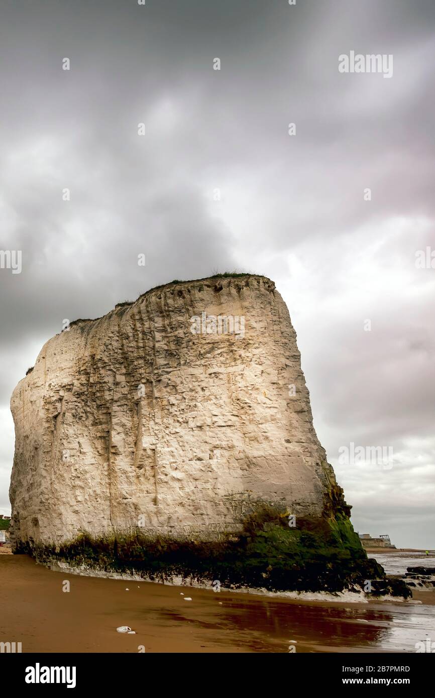 chalk rock formations at Botany Bay in Kent Stock Photo - Alamy