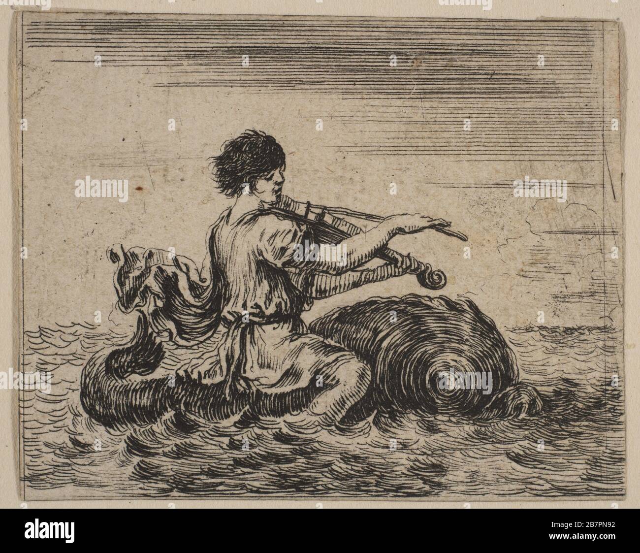 Arion, from 'Game of Mythology' (Jeu de la Mythologie), 1644 Stock ...