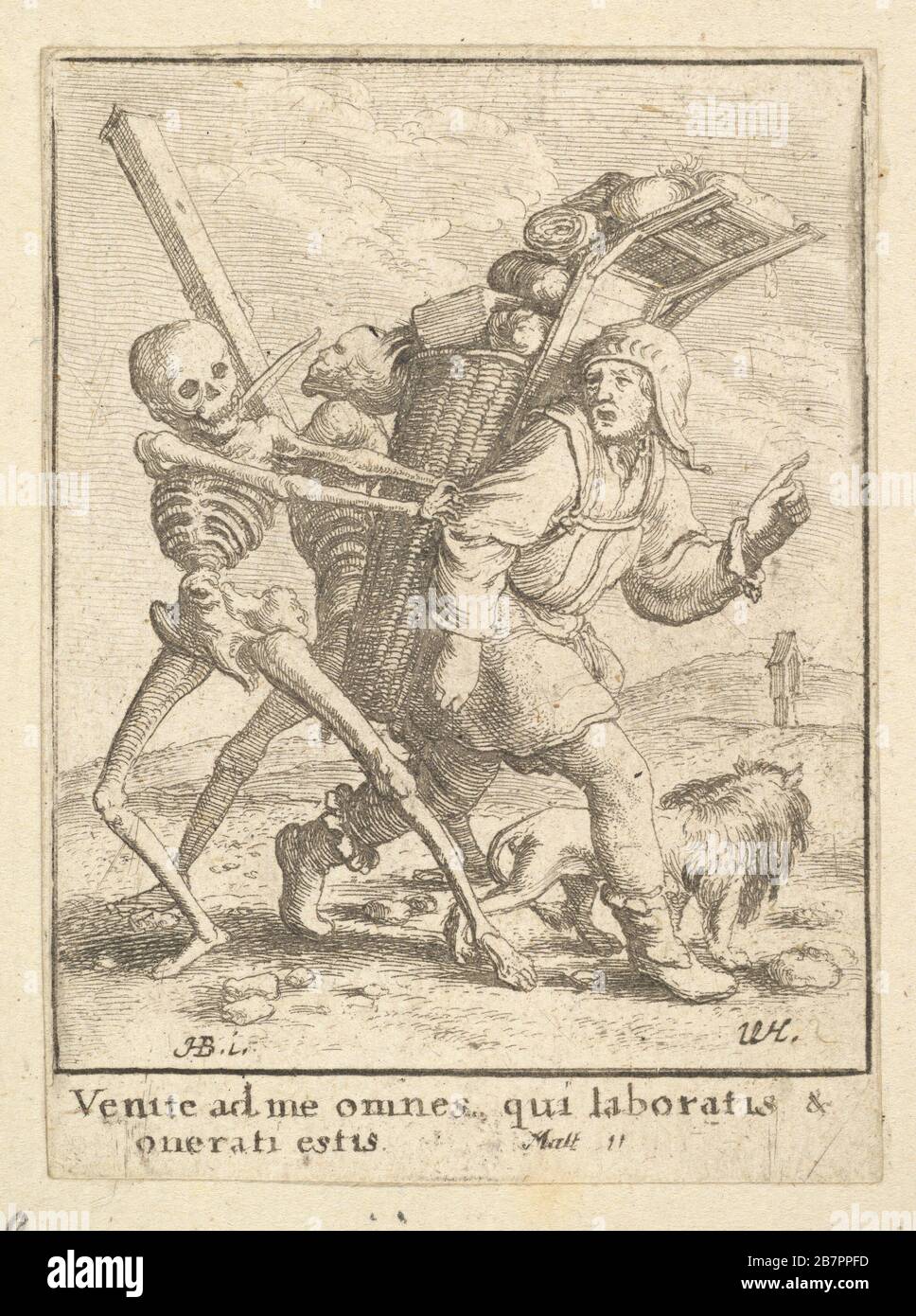 Pedlar 17th century hi-res stock photography and images - Alamy