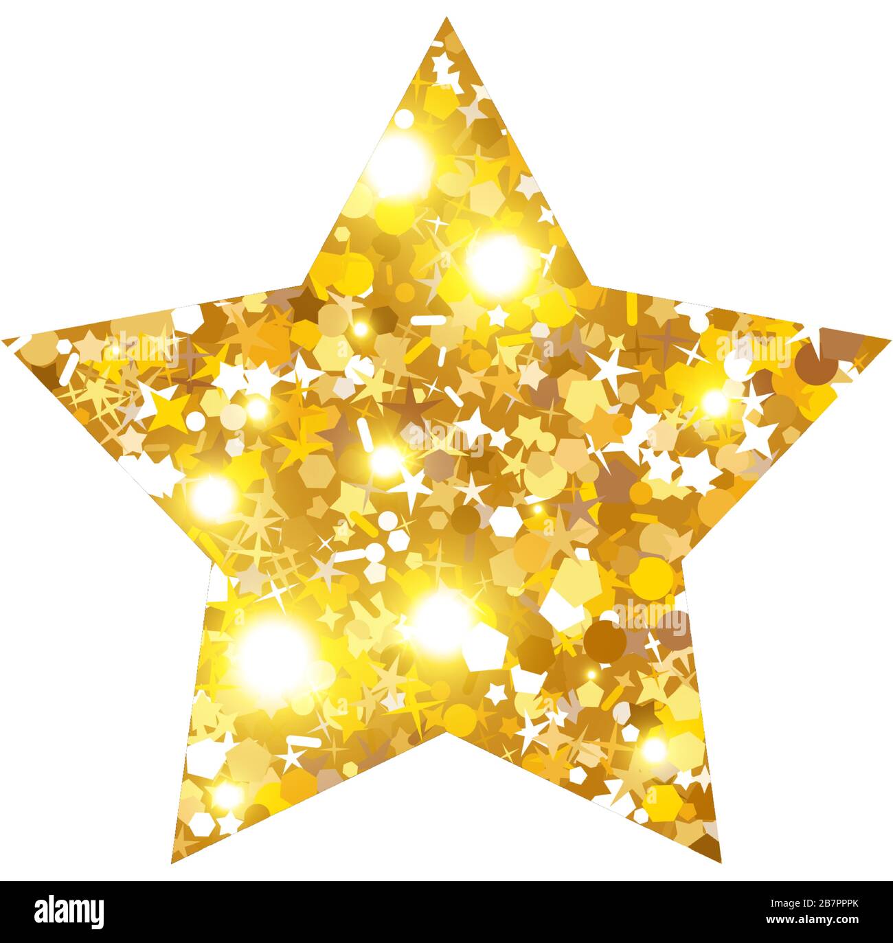 Gold luxury fashion shiny star Stock Vector Image & Art - Alamy