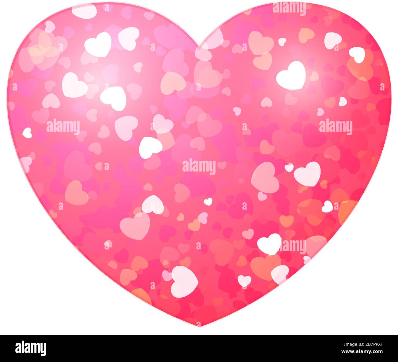 Shining golden hearts on a transparent background Stock Vector Image ...