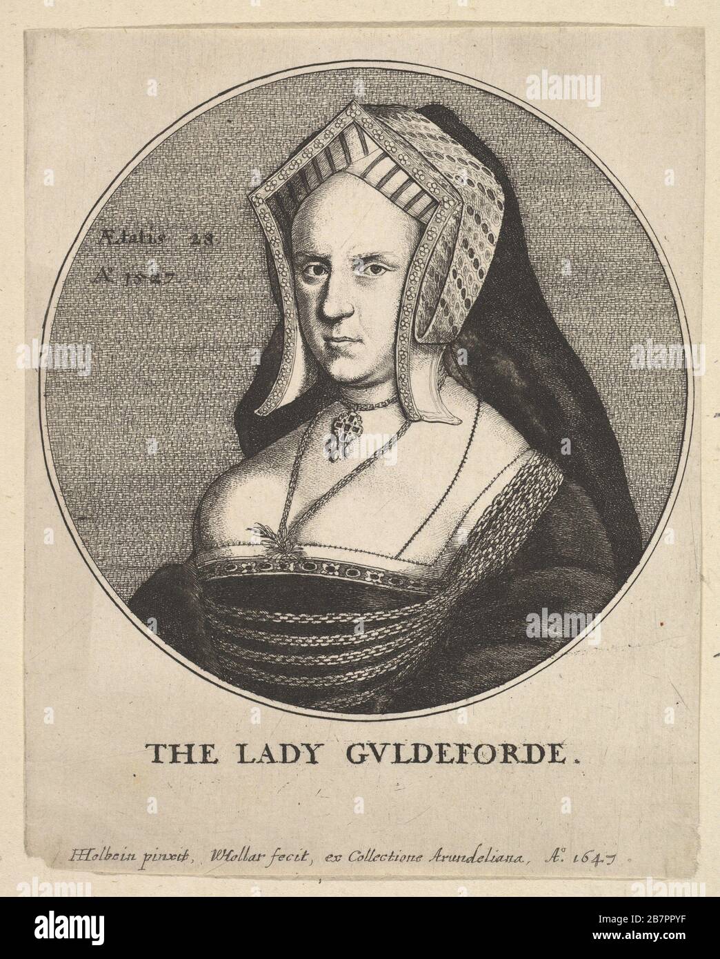 The Lady Guldeforde (Mary, Lady Guildford), 1647 Stock Photo - Alamy