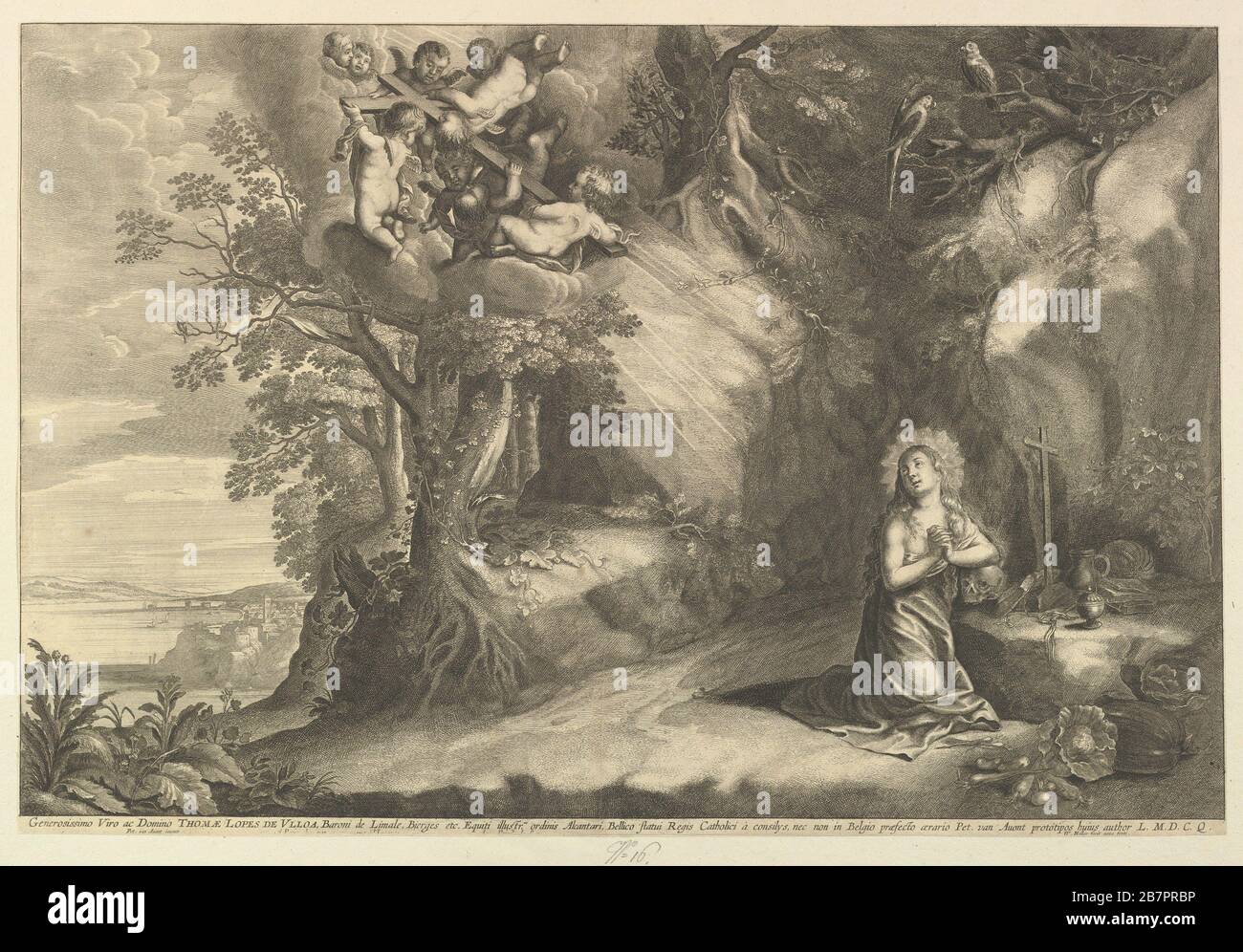 The Kneeling Magdalen, 1625-77 Stock Photo - Alamy