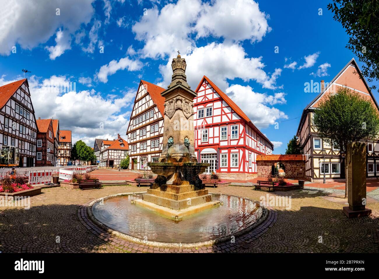 Historical city of Hofgeismar, Hessen, Germany Stock Photo - Alamy