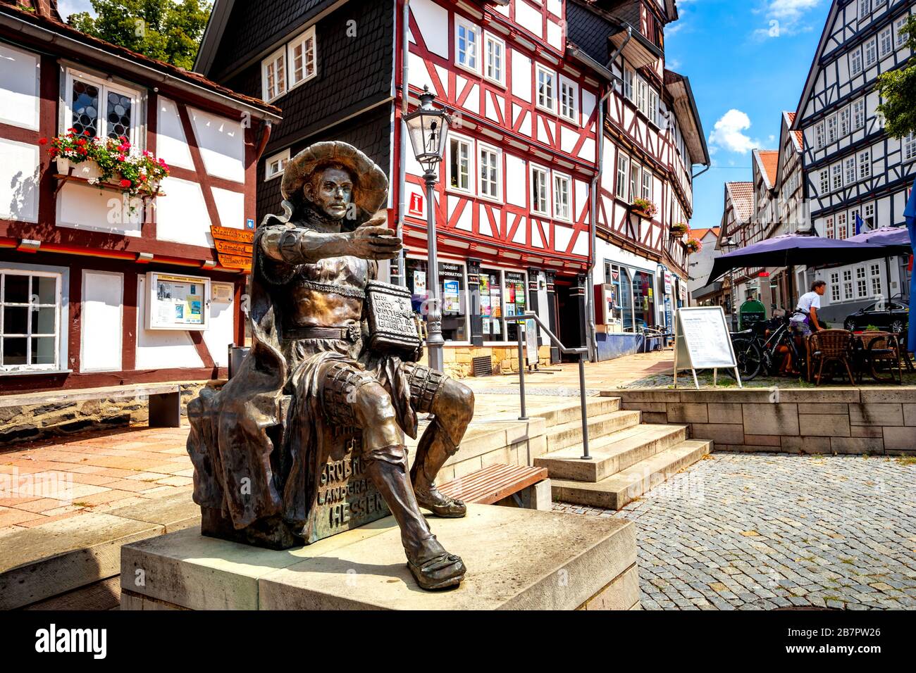 Statue, Homberg Efze, Hessen, Germany Stock Photo - Alamy