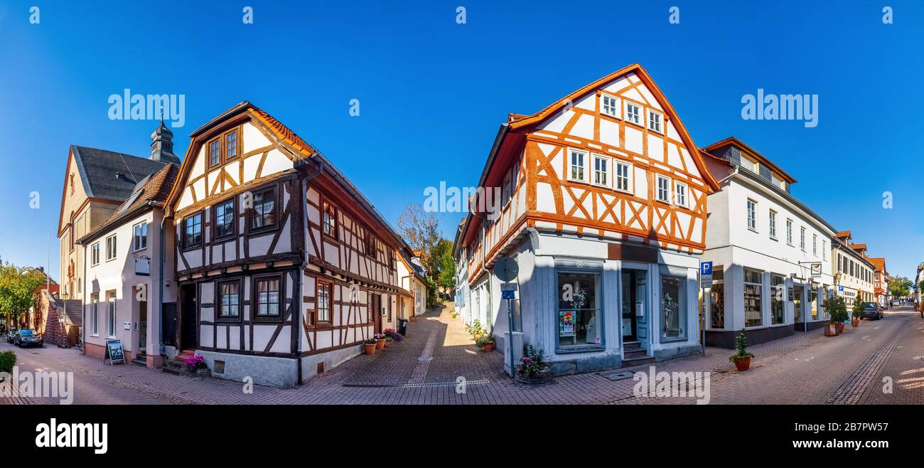 Historical city of Hofheim am Taunus, Germany Stock Photo - Alamy