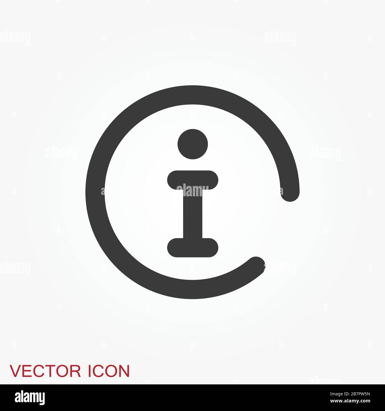 Information icon, vector symbol used for assistance and tourism Stock ...
