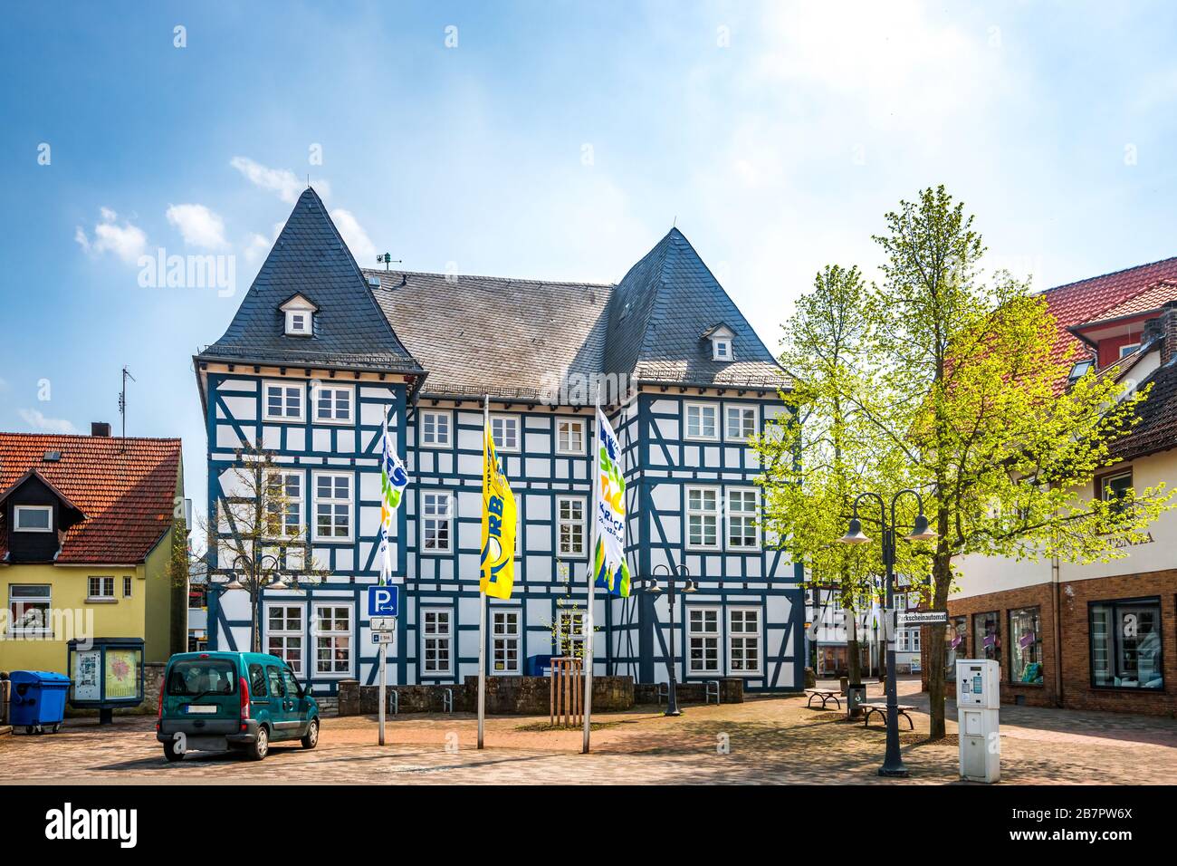 Historical city of Korbach, Hessen, Germany Stock Photo - Alamy