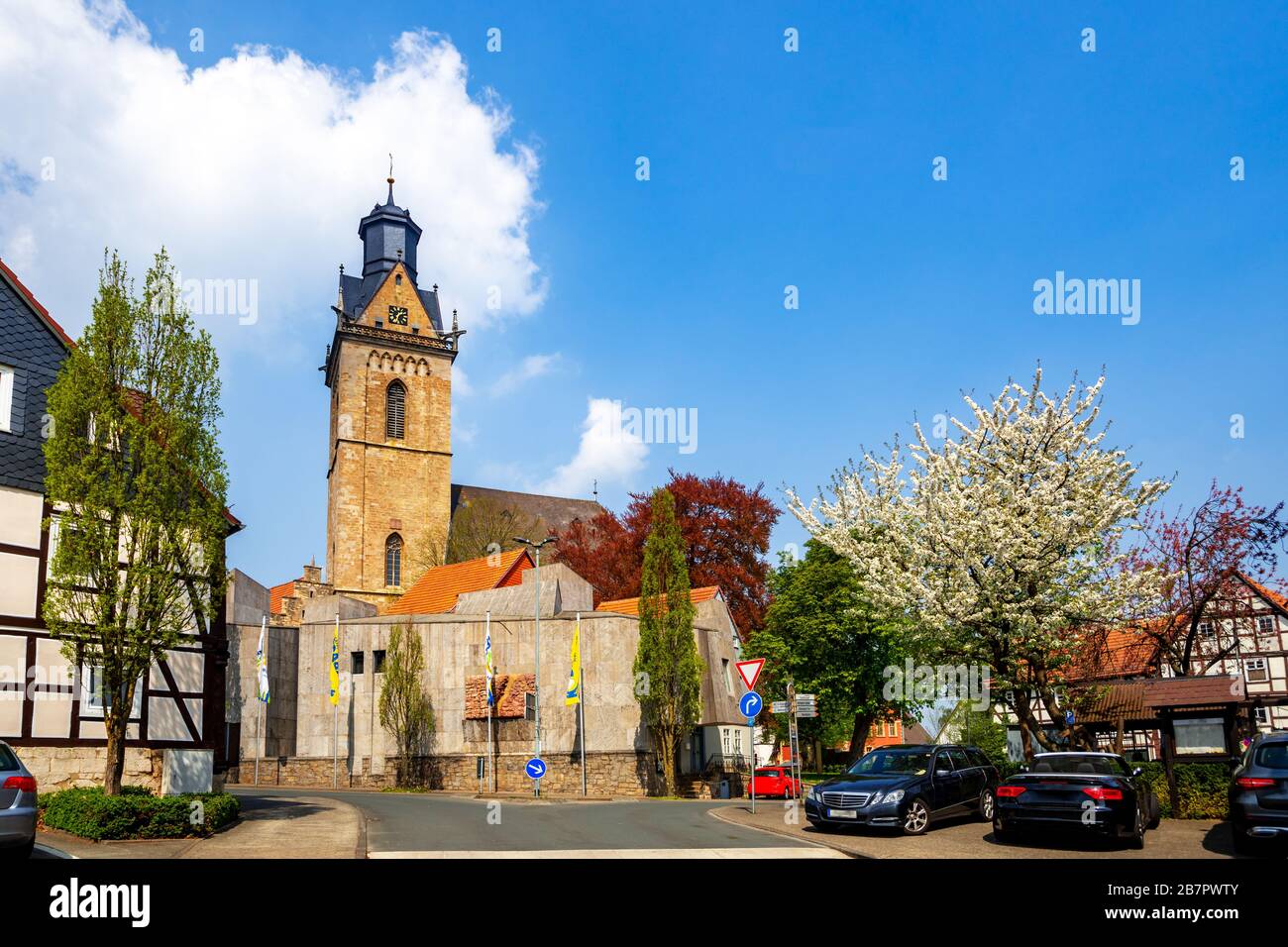 Town hall korbach hesse germany hi-res stock photography and images - Alamy