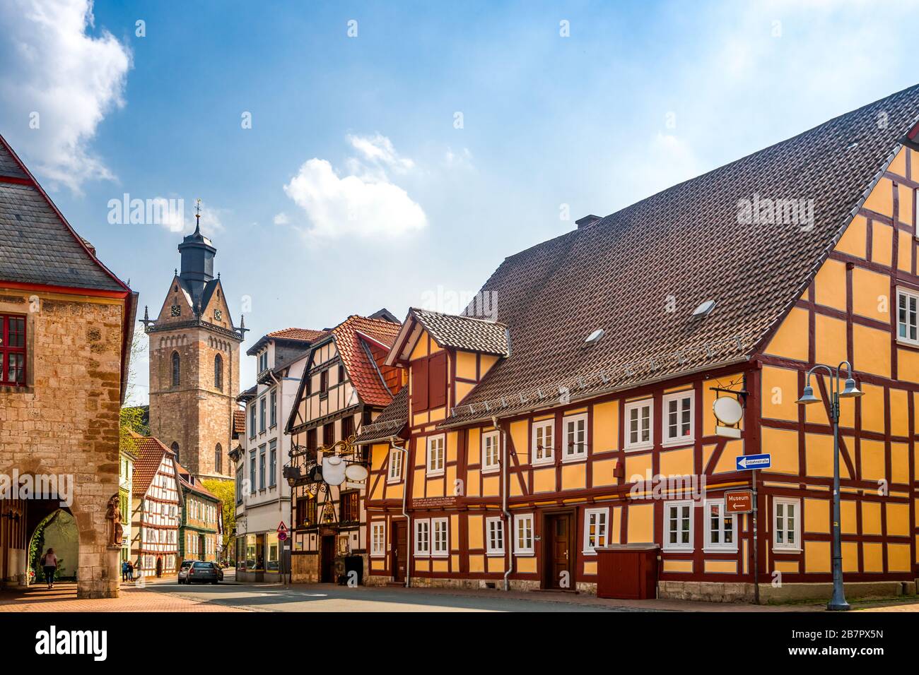 Historical city of Korbach, Hessen, Germany Stock Photo - Alamy