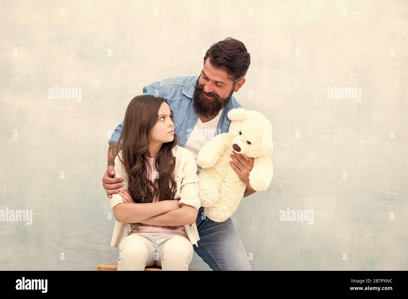 Conflict resolution. Family conflict. Conflict between father and ...