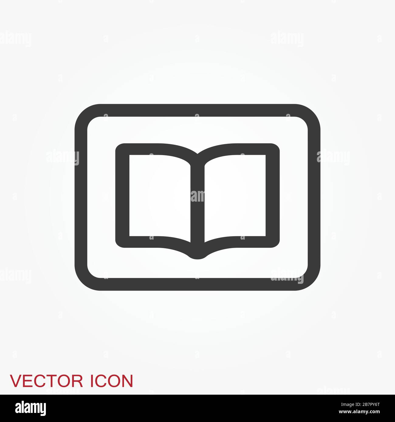 Magazine icon vector illustration - magazine and newspaper symbol Stock ...