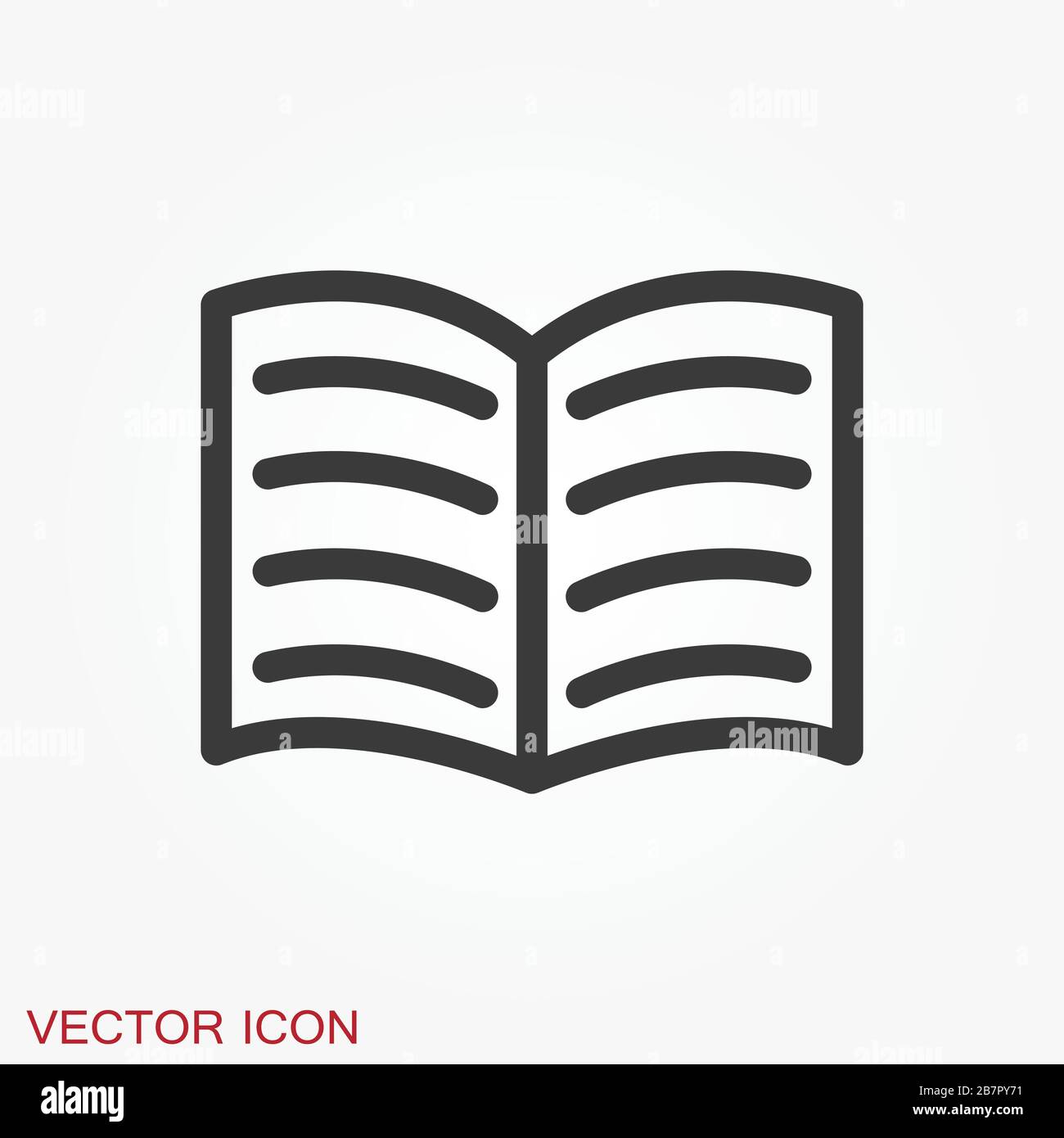 Magazine icon vector illustration - magazine and newspaper symbol Stock ...