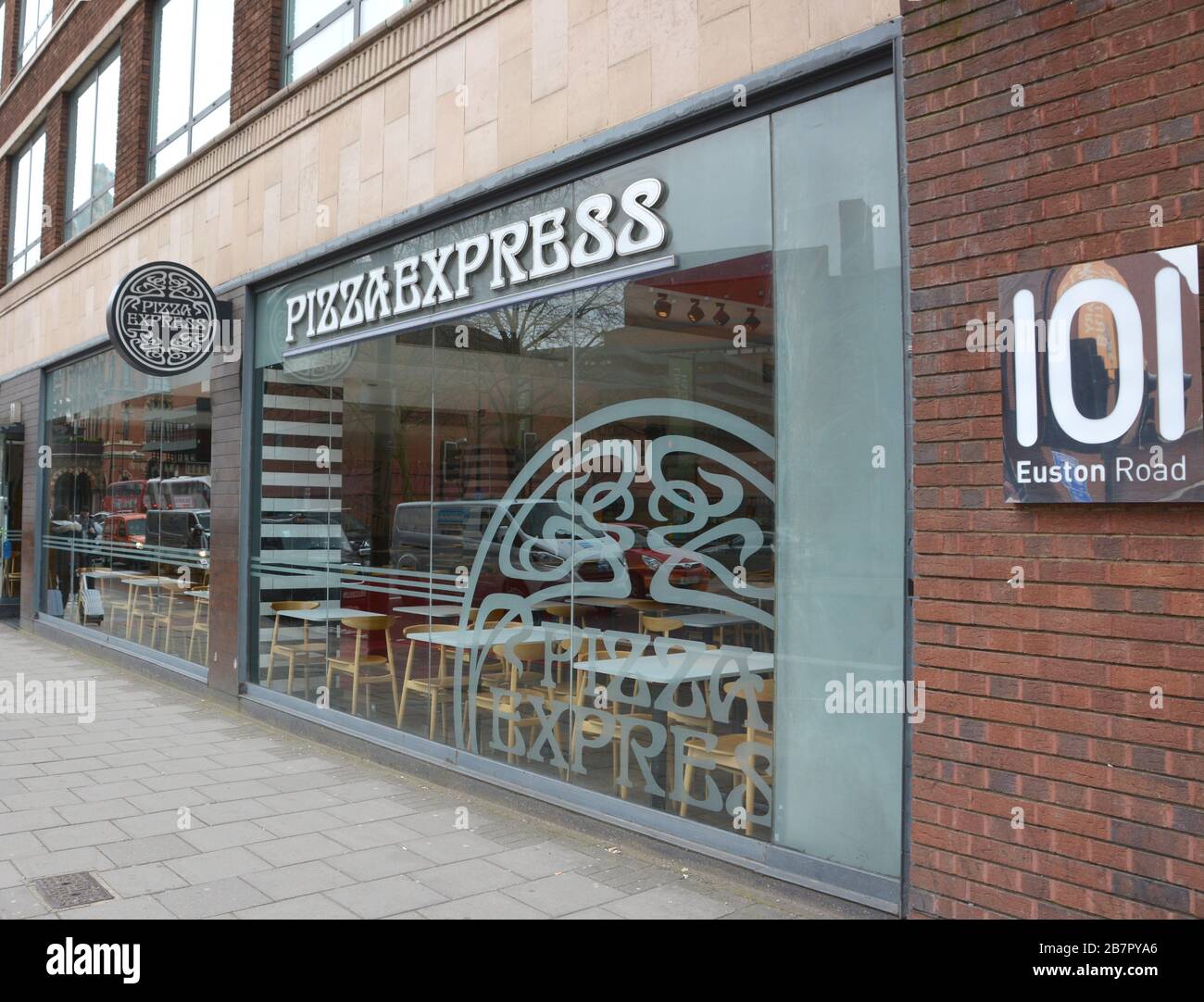 Photo Must Be Credited ©Alpha Press 065630 17/03/2020 Empty Pizza ...