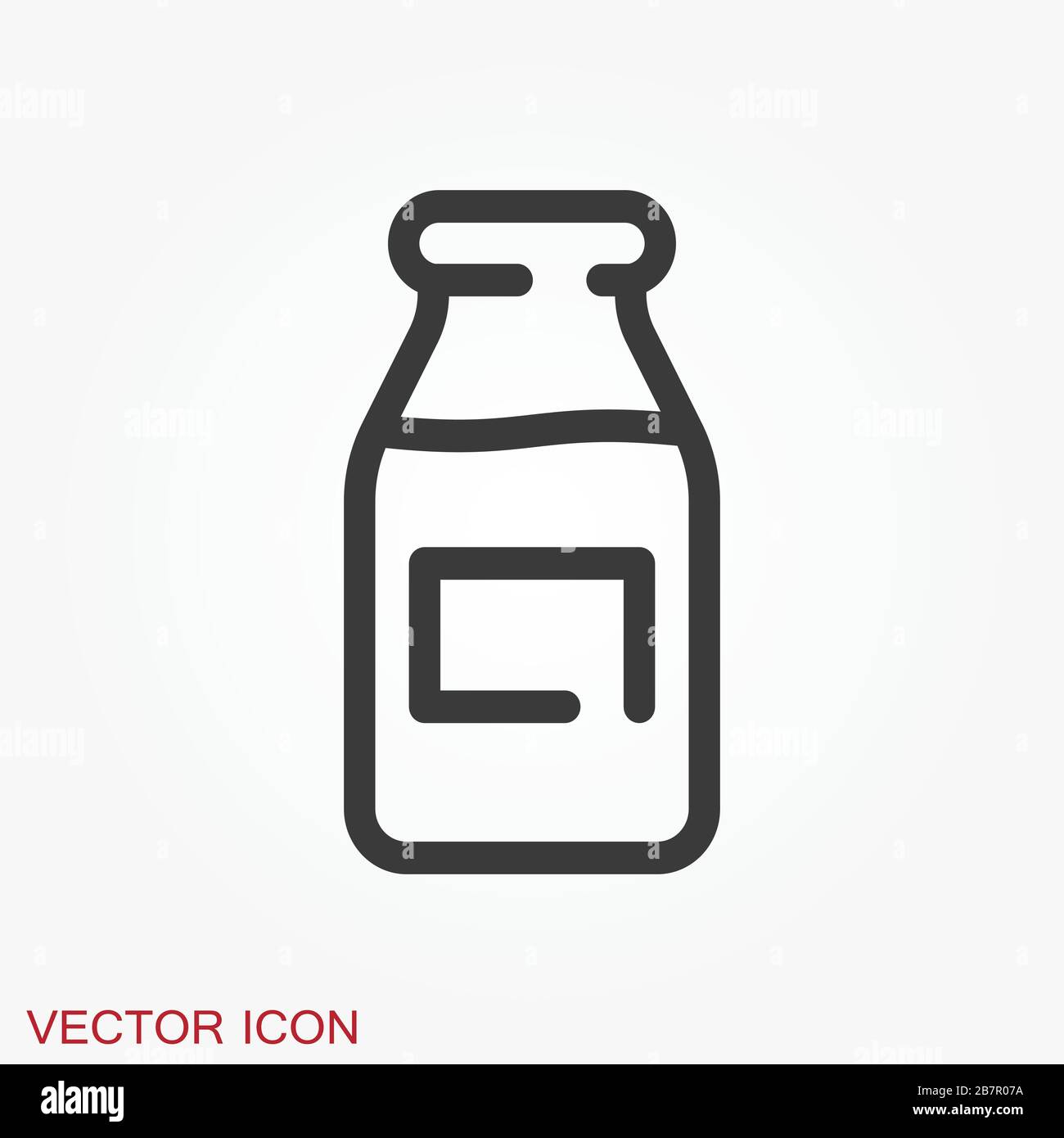Milk icon, symbols for fresh natural food design Stock Vector Image ...