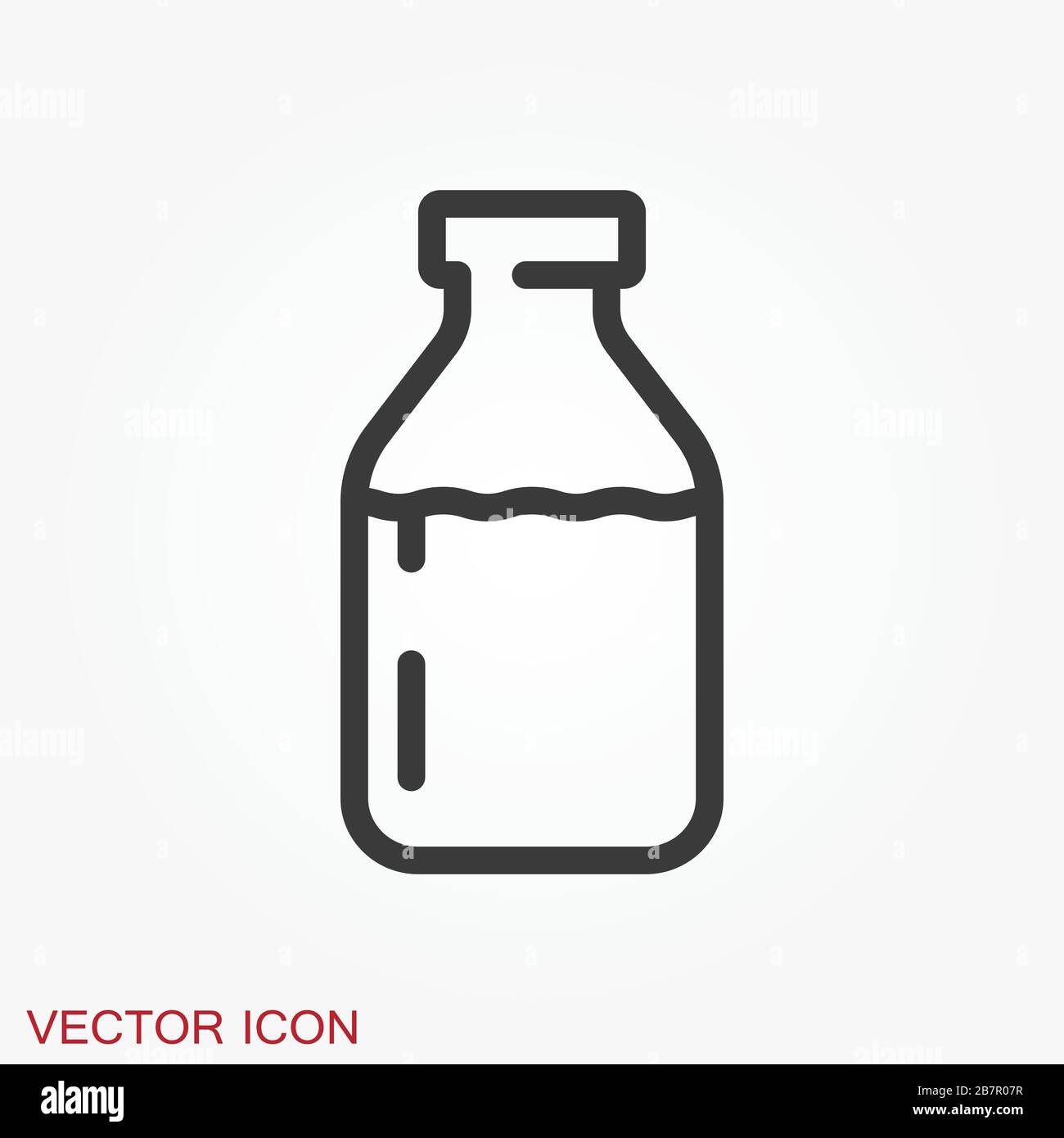 Milk icon, symbols for fresh natural food design Stock Vector Image ...