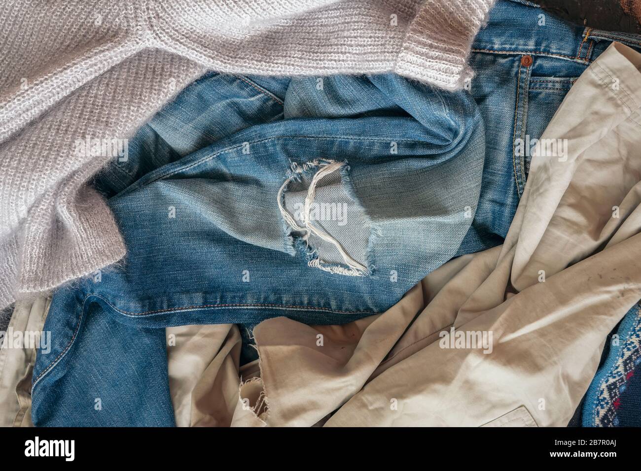 Dirty Rags High Resolution Stock Photography and Images - Alamy