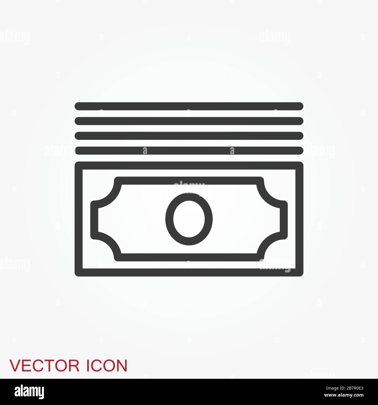 Money icon. Universal money icon to use in web and mobile UI Stock ...