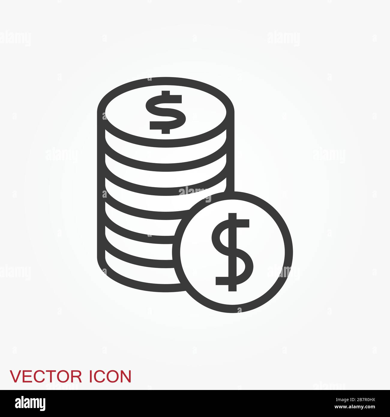 Money icon. Universal money icon to use in web and mobile UI Stock ...