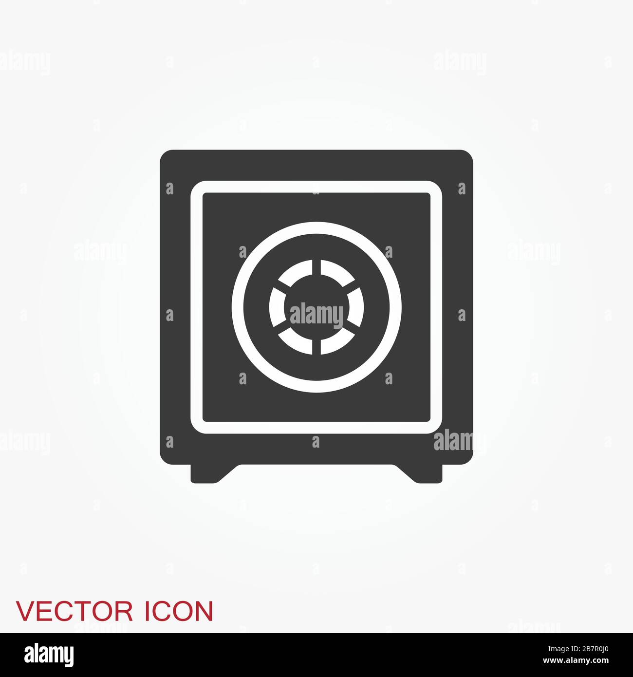 Moneybox icon. Modern flat design isolated on background Stock Vector ...