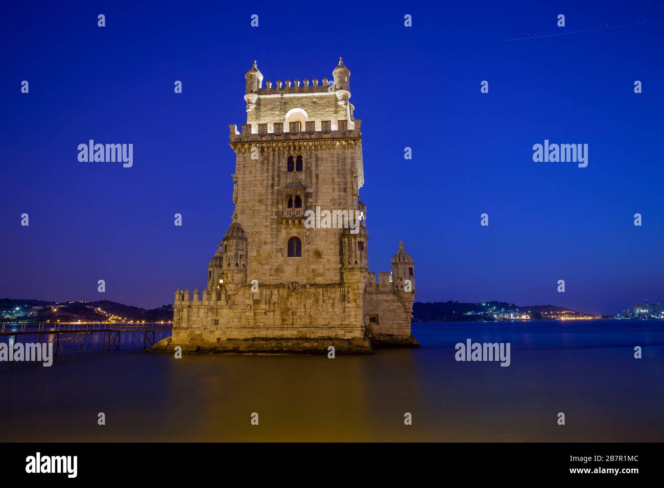 Medieval tower illuminated hi-res stock photography and images - Alamy