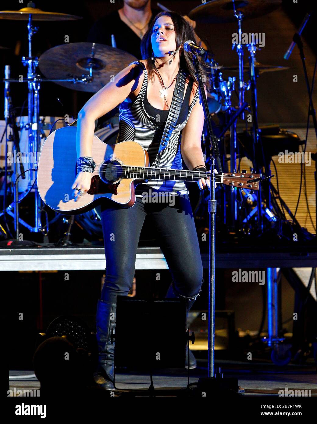 Rachel Farley performs at the Cruzan Amphitheater in West Palm Beach ...
