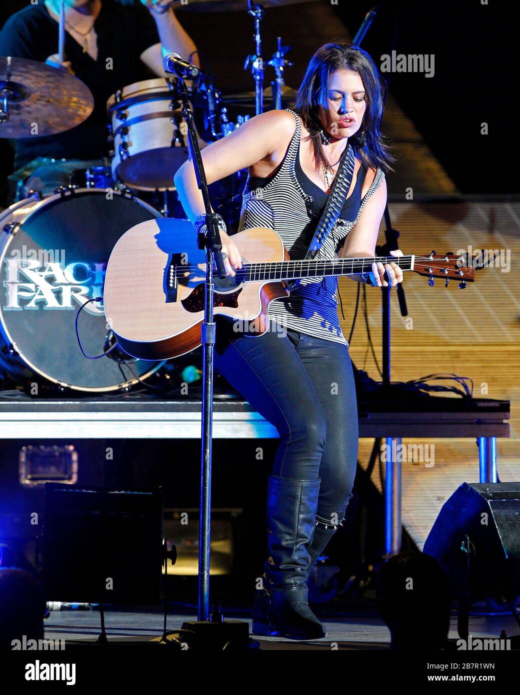 Rachel Farley performs at the Cruzan Amphitheater in West Palm Beach ...