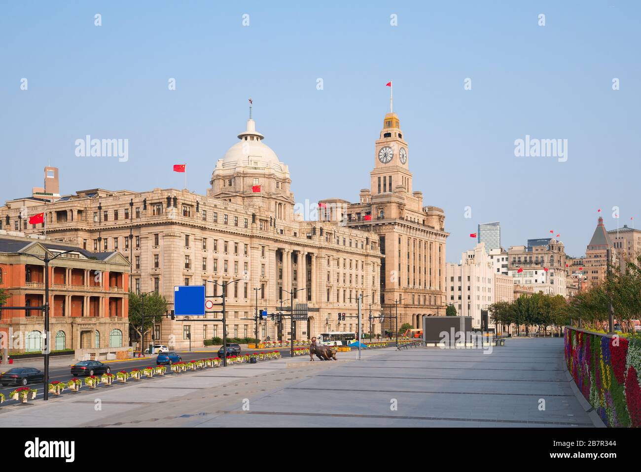 Bund of Shanghai, Waitan, China Stock Photo - Alamy