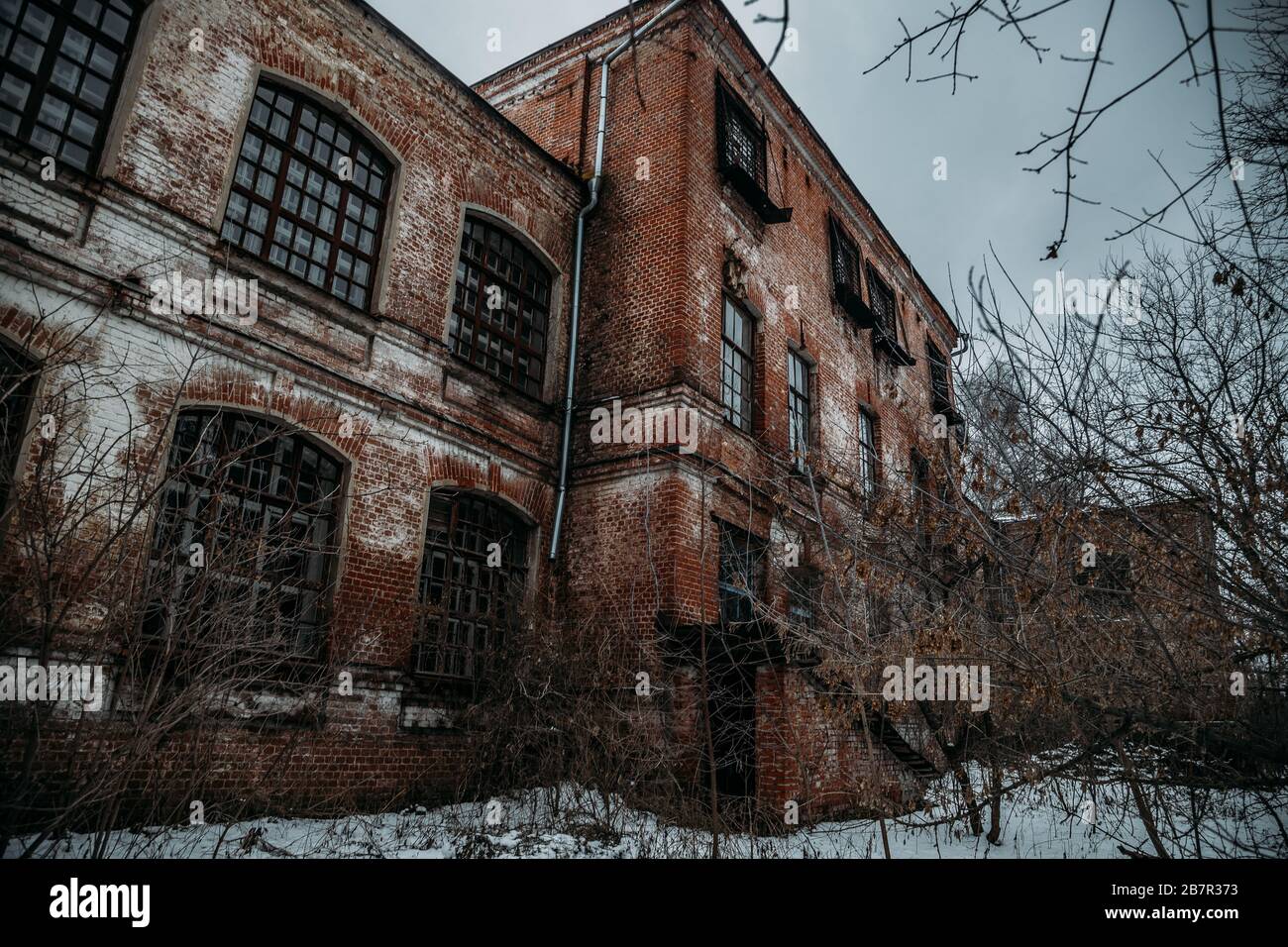 Abandoned Hospital Exterior