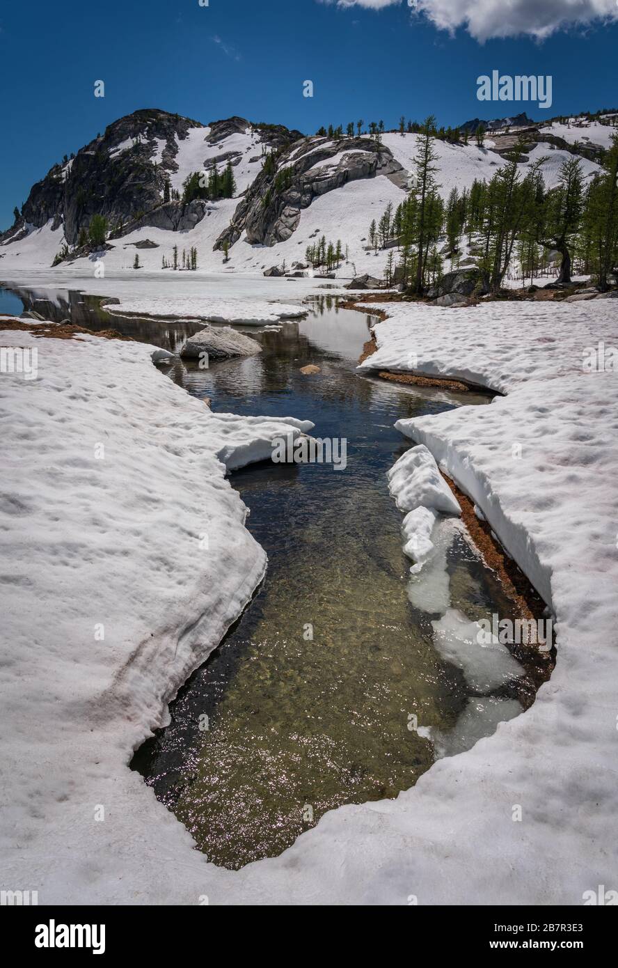 Alpine Lakes Wilderness in Washington State Stock Photo - Alamy