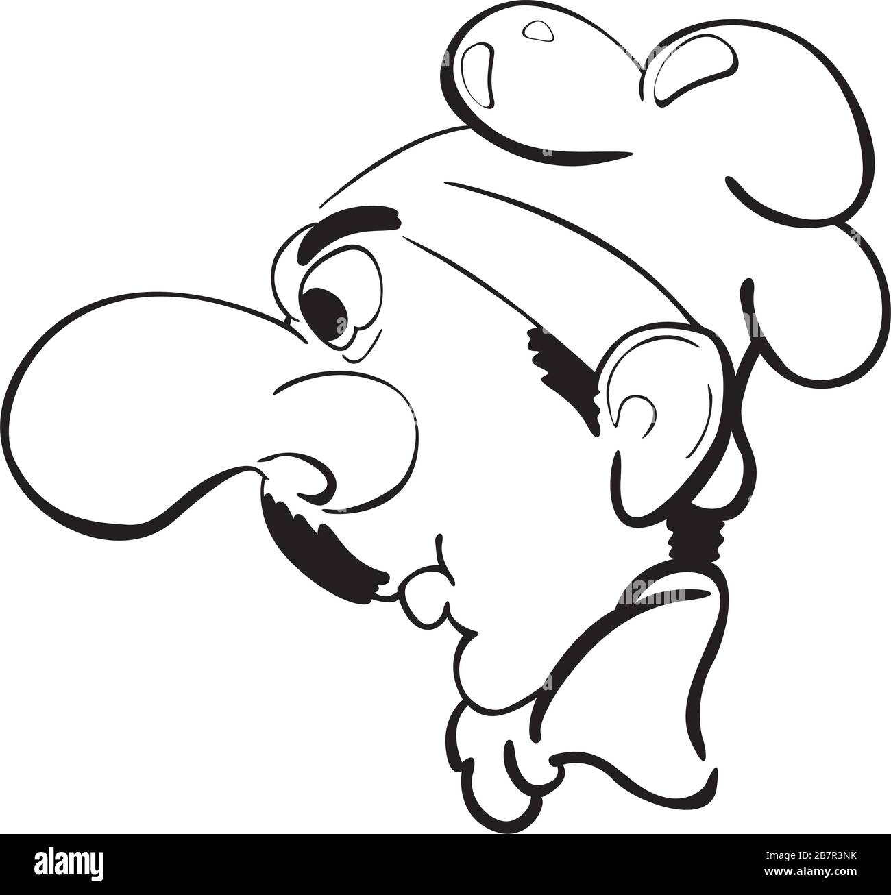 cook with big nose Stock Vector Image & Art - Alamy