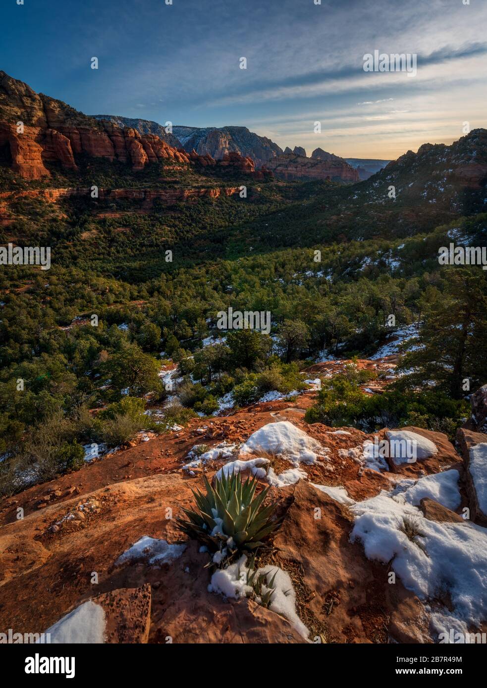 Arizona Landscape in Sedona Stock Photo - Alamy