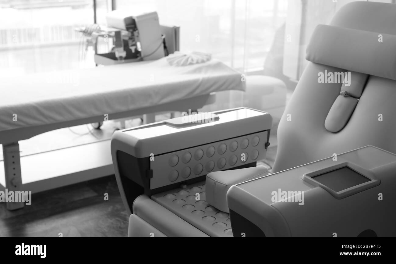 BEIJING, CHINA - JUNE 03, 2019: Modern medical equipment for health ...