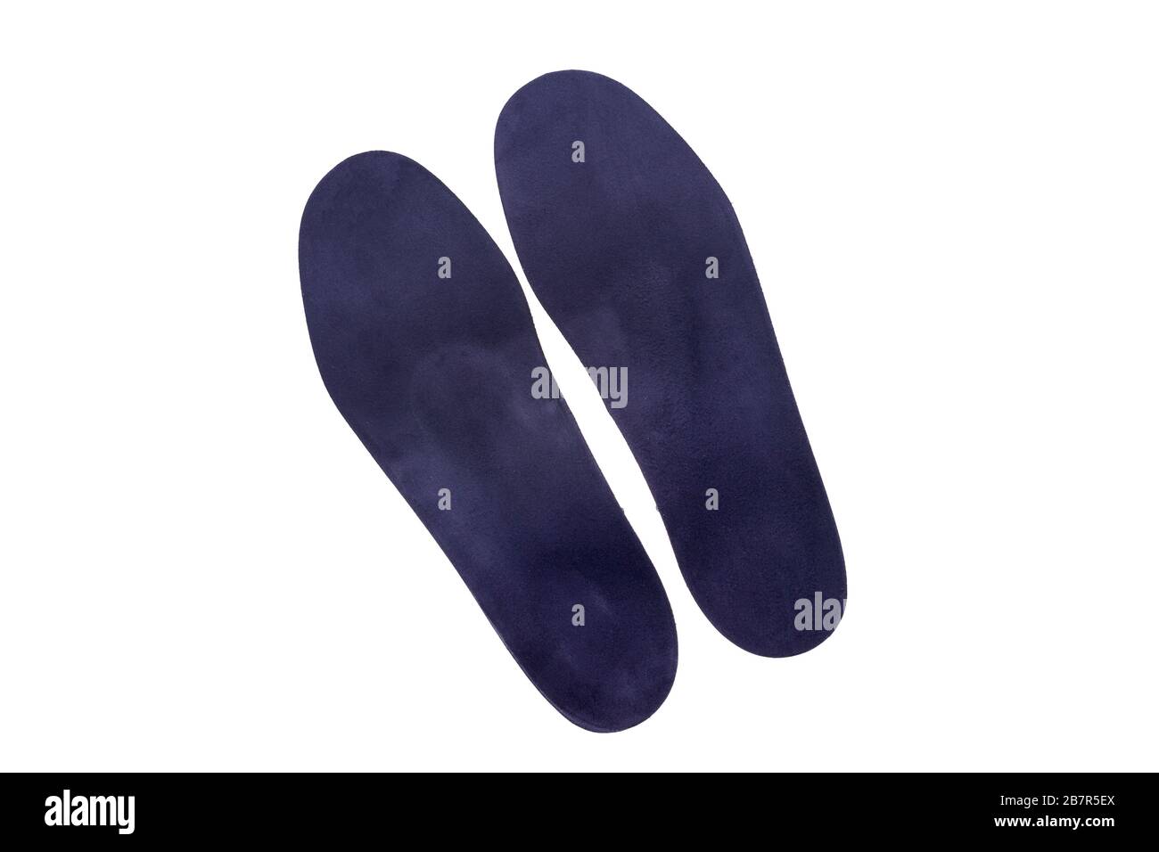 orthopedic insoles on white background Stock Photo - Alamy