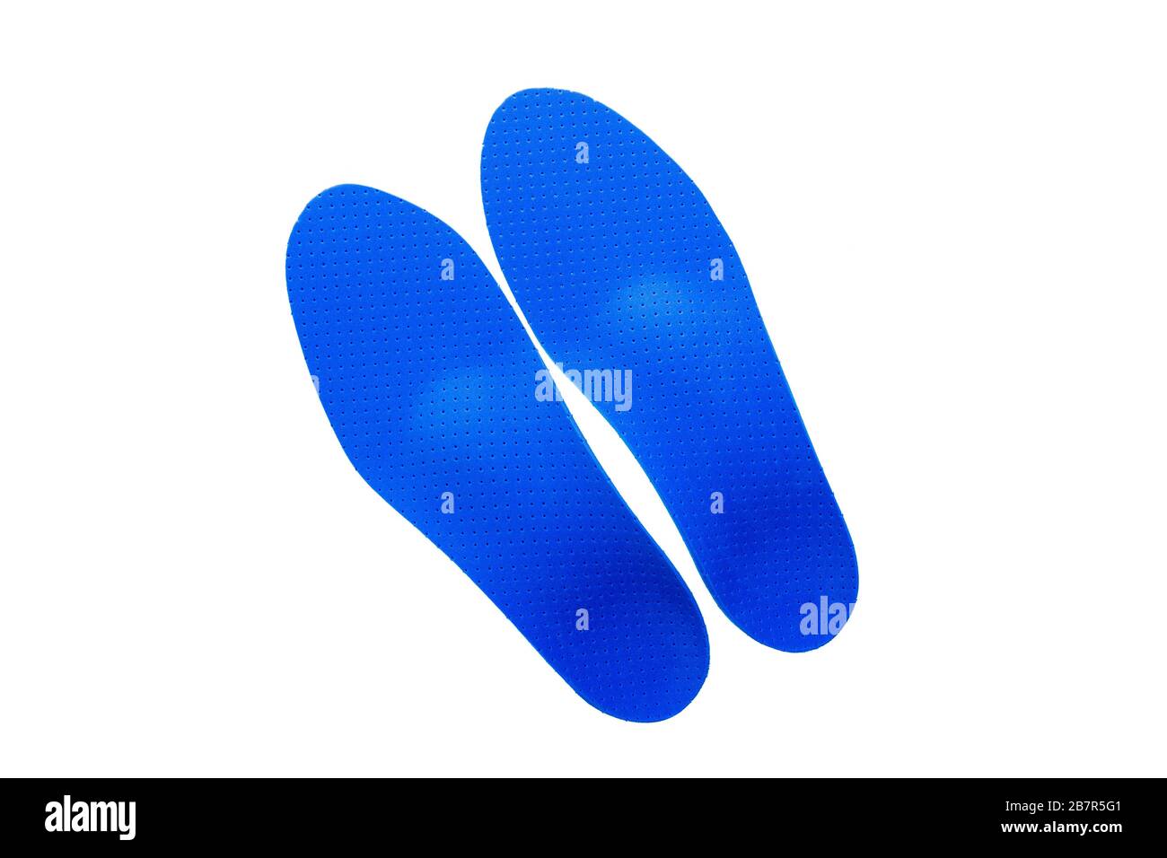 orthopedic insoles on white background Stock Photo - Alamy