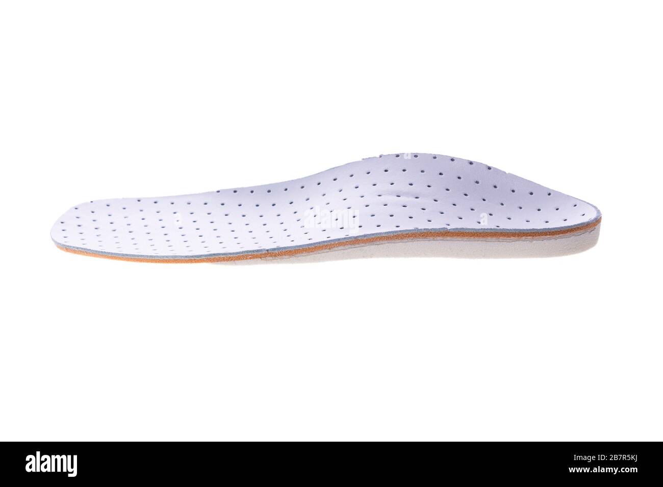 orthopedic insoles on white background Stock Photo - Alamy