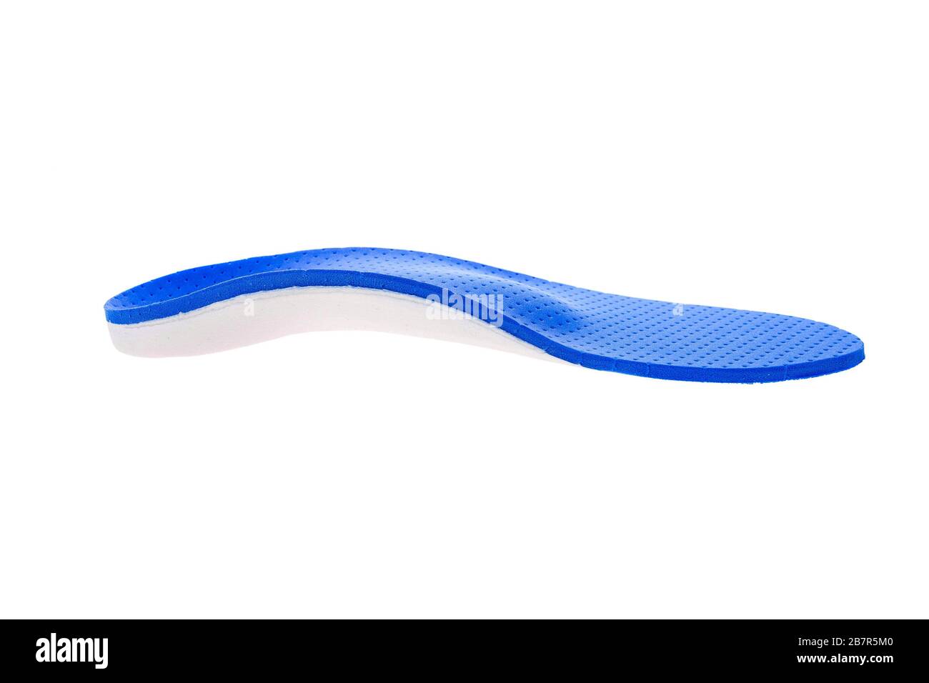 orthopedic insoles on white background Stock Photo - Alamy