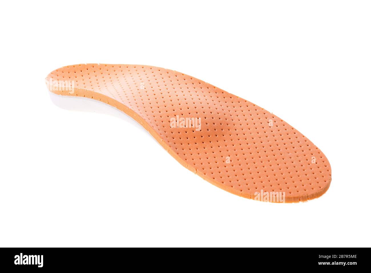 orthopedic insoles on white background Stock Photo - Alamy