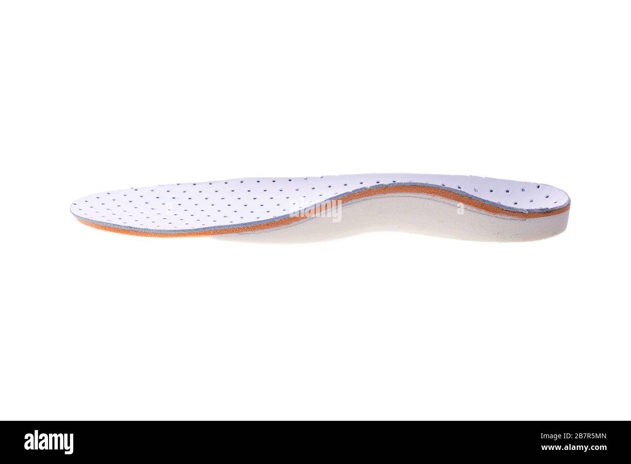 orthopedic insoles on white background Stock Photo - Alamy