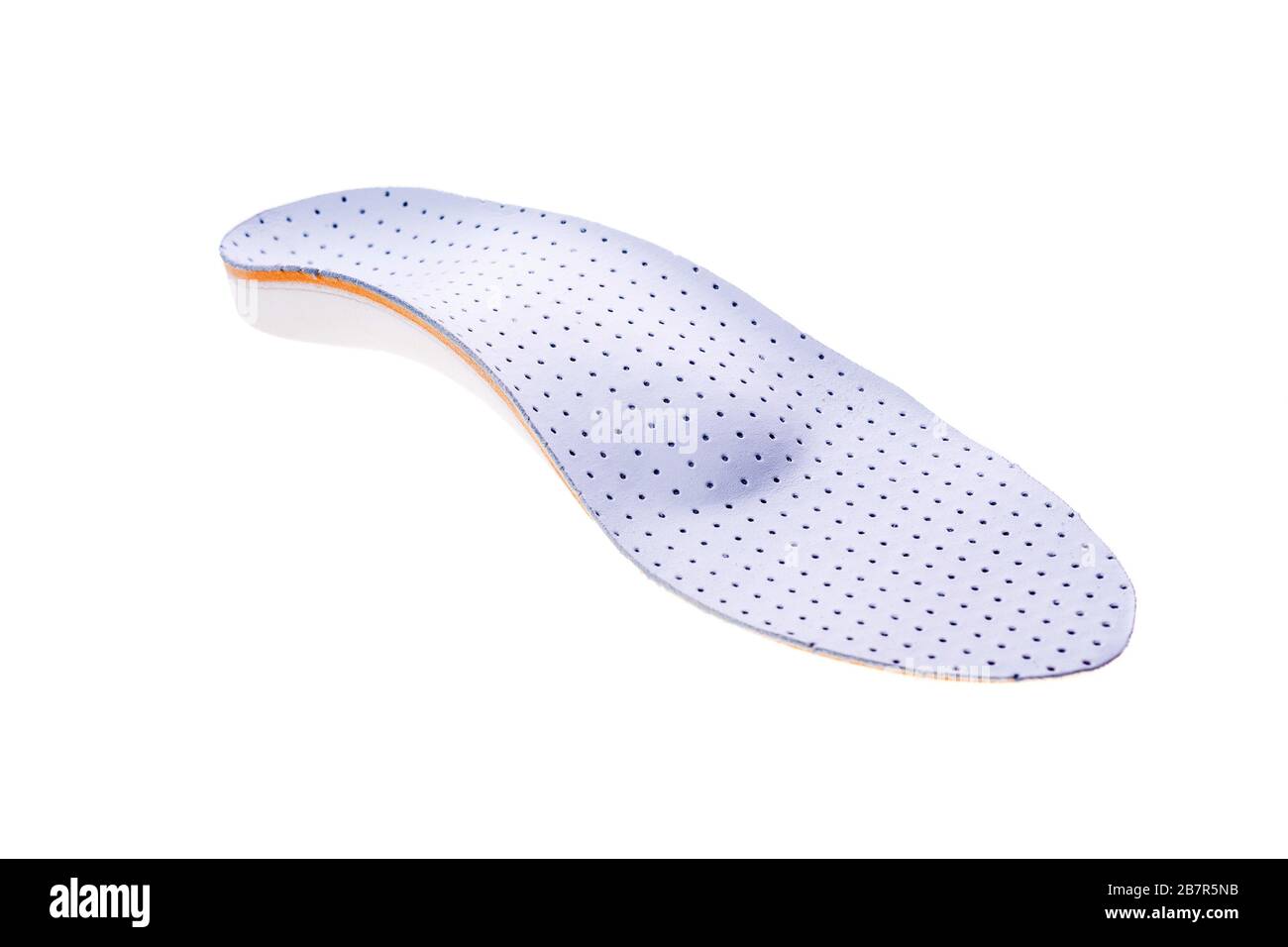 orthopedic insoles on white background Stock Photo - Alamy