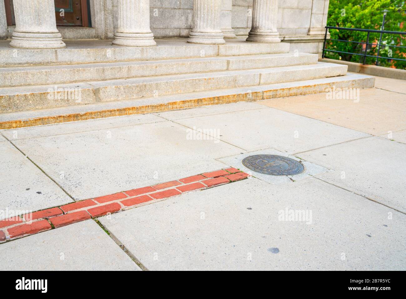 The freedom trail marker hi-res stock photography and images - Alamy