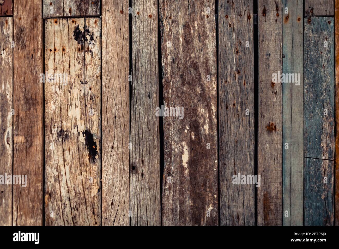 Dark brown wood texture with natural striped pattern for background ...