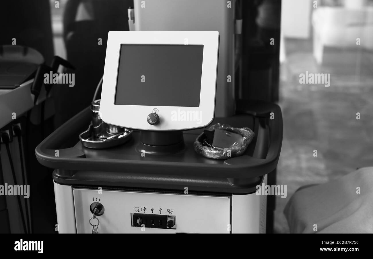 BEIJING, CHINA - JUNE 03, 2019: Modern medical equipment for health ...