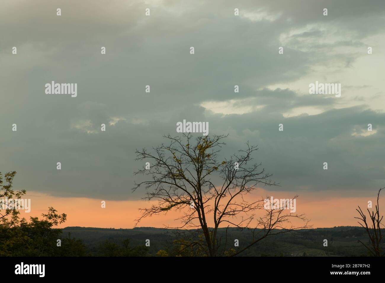 Tuscan sunset hi-res stock photography and images - Alamy