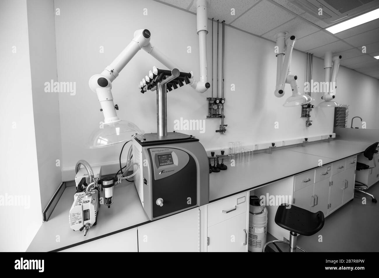 BEIJING, CHINA - JUNE 03, 2019: Medical Scientific Research Labratory ...